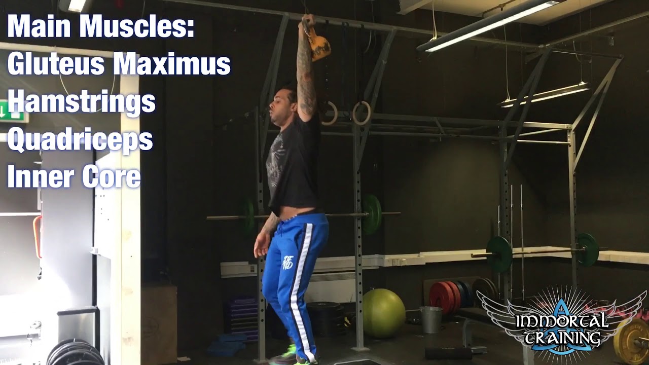 Single Arm Overhead KB Box Step-Up - YouTube