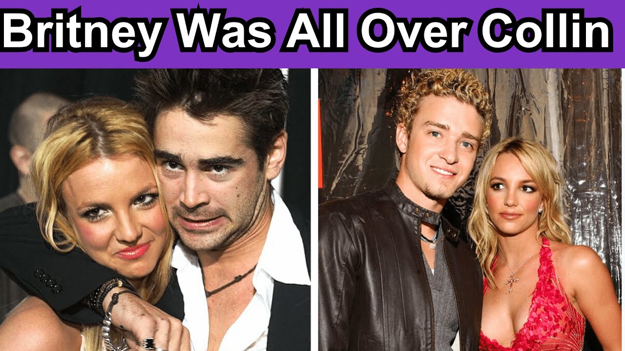 Britney Spears Was All Over Colin Farrell - YouTube