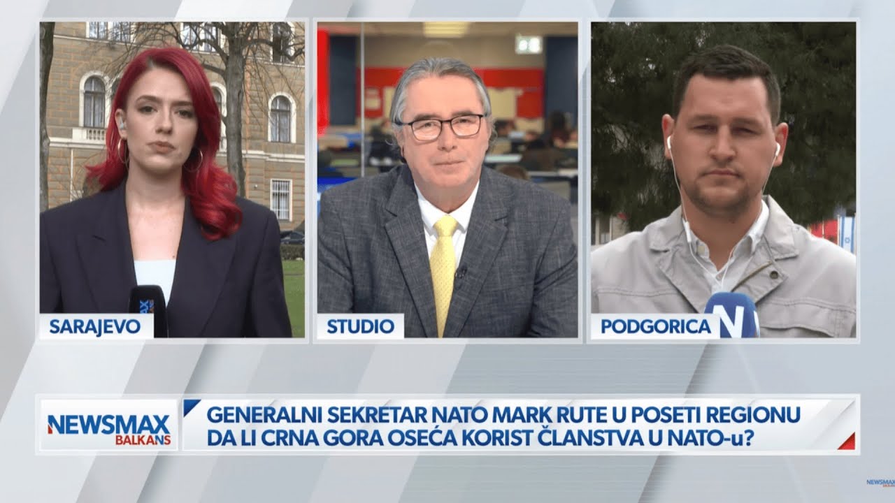 Generalni sekretar NATO Mark Rute u poseti regionu - YouTube
