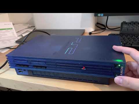 PS2 disk tray stuck - YouTube