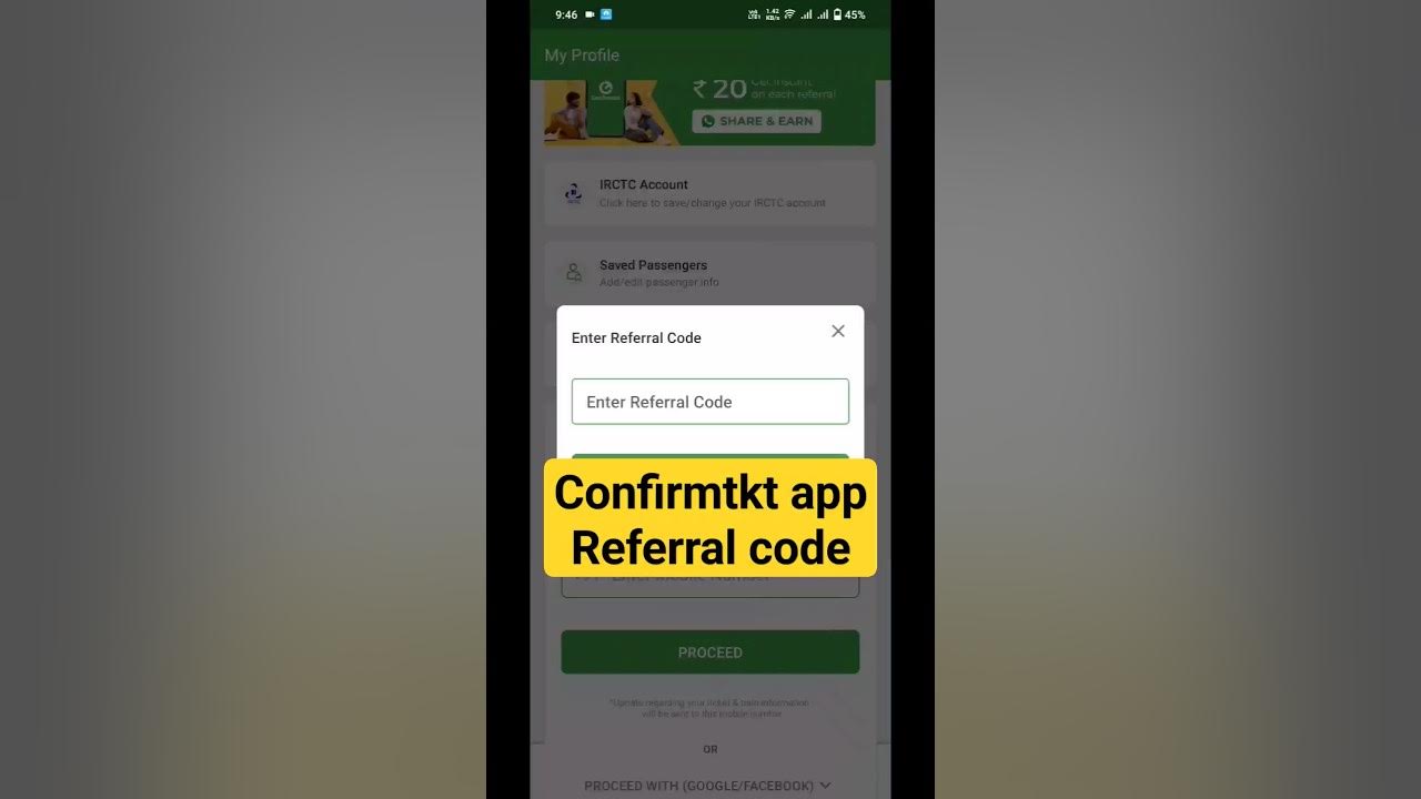 Confirm Tkt App Ka Referral Code Kya Hai Confirm Tkt Referral Code confirm-tkt-app-ka-referral-code-kya-hai-confirm-tkt-referral-code