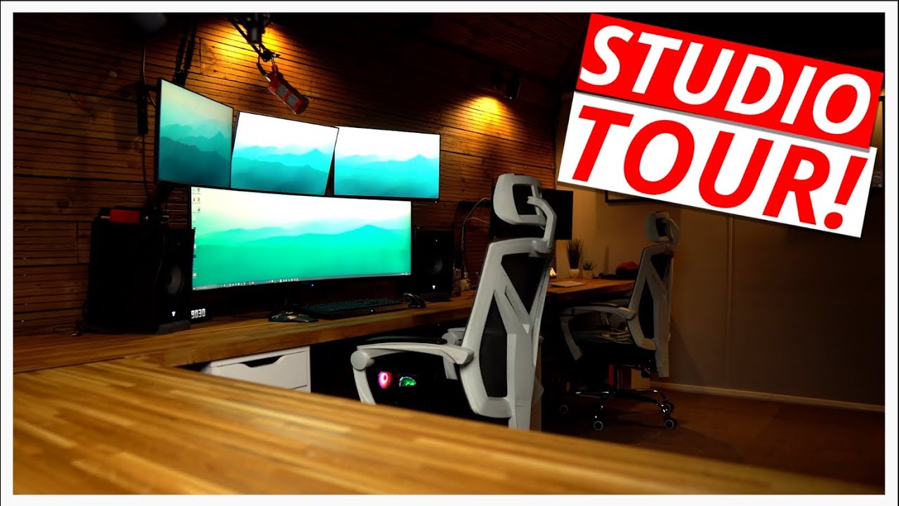 Bespoke Youtube Studio Built By Hand... How Much Did It Cost??? - YouTube