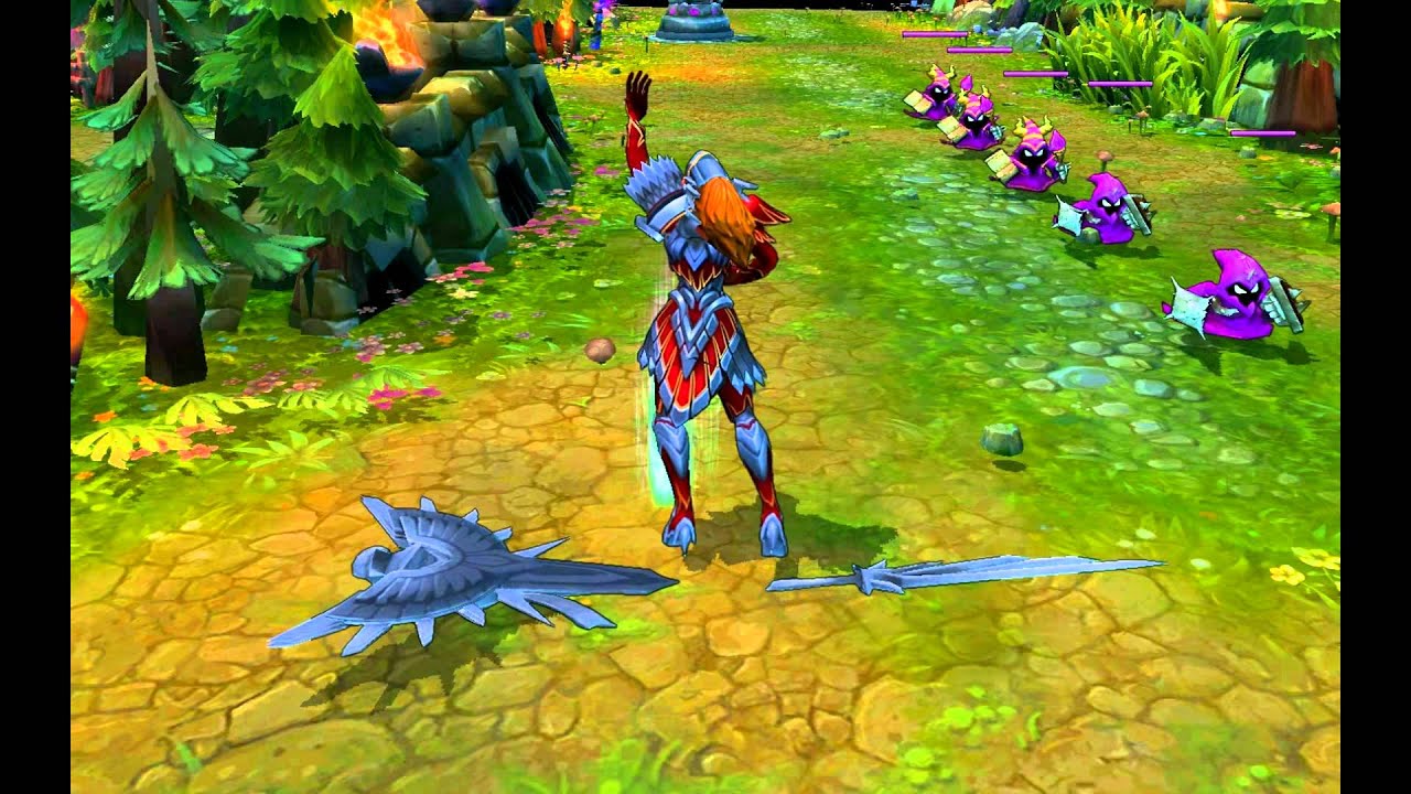 LoL - Leona Death Animation [HQ] - YouTube