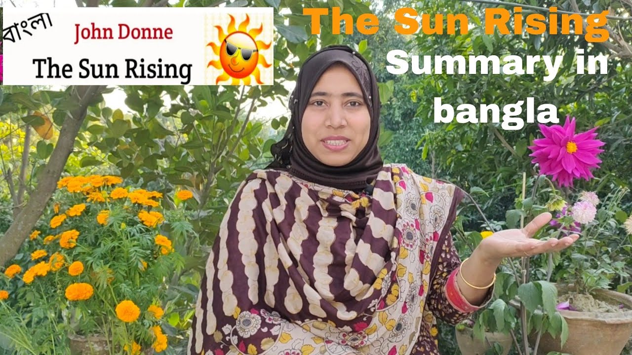 The Sun Rising By John Donne Theme, Summary, Figures of Speech | Why ...