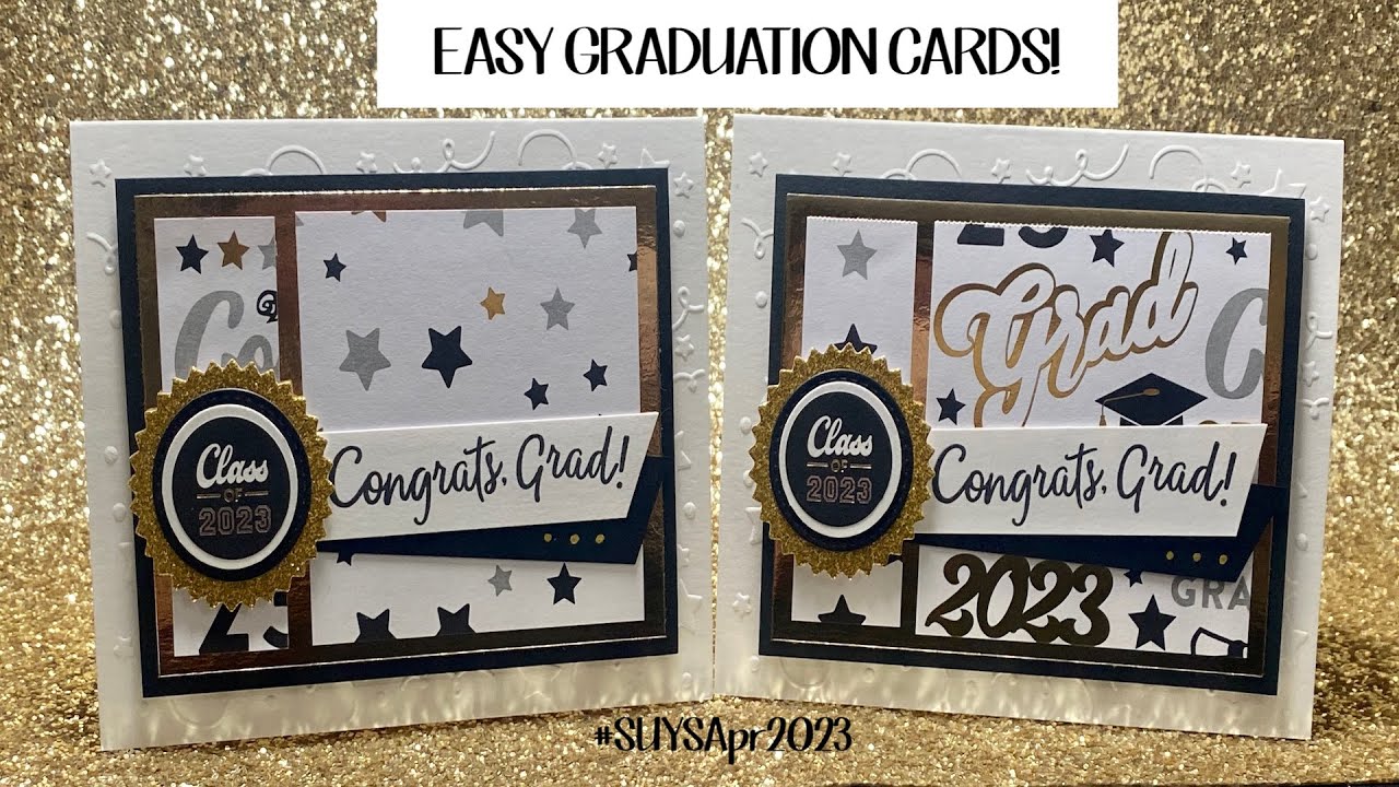 Easy Graduation Cards SUYSApr2023 YouTube easy-graduation-cards-suysapr2023-youtube