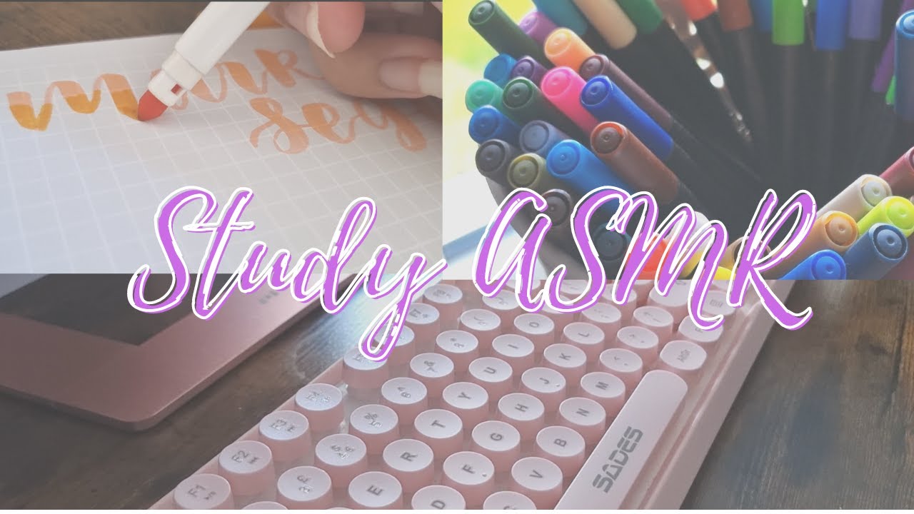Study ASMR #1| Note-taking short video - YouTube