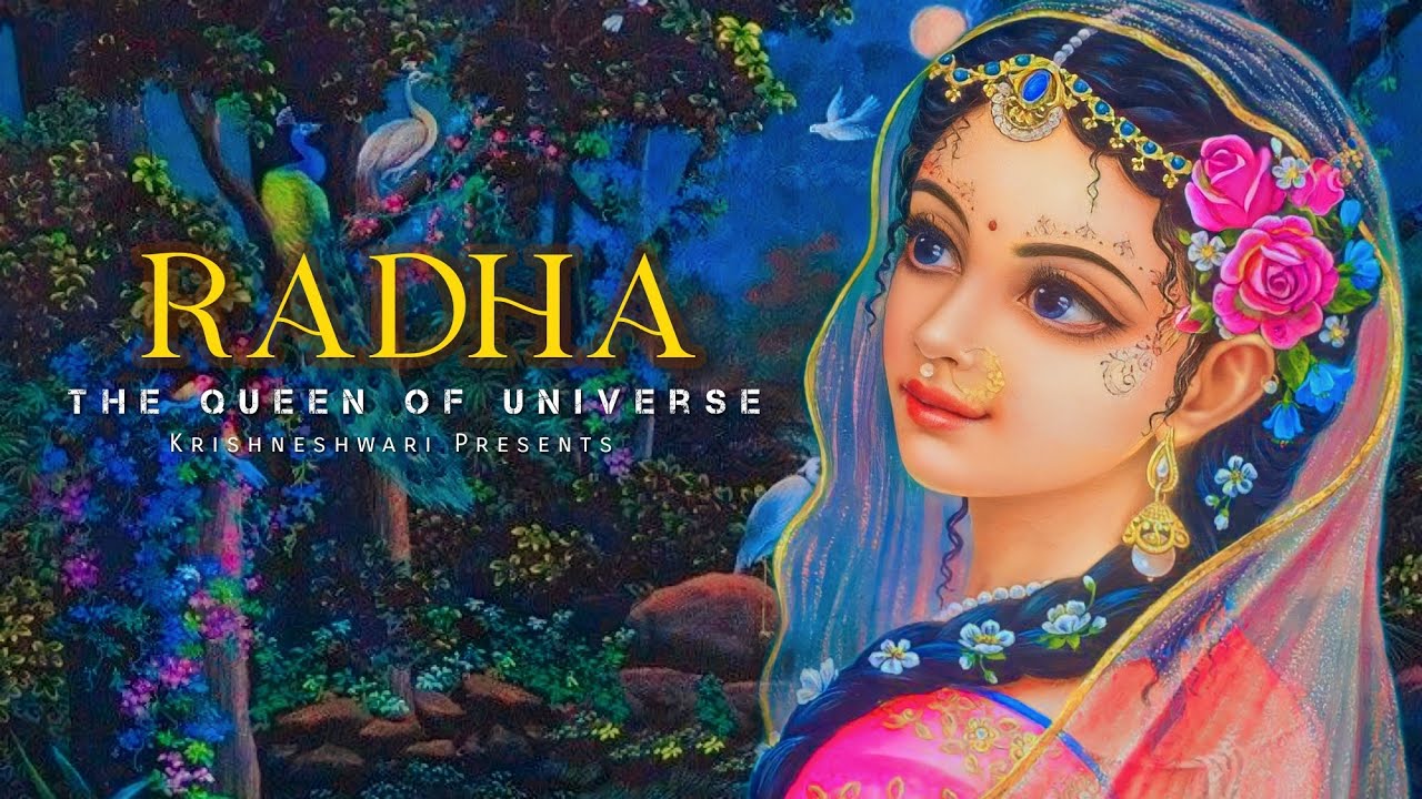 Radharani vm on "Radha, dur karo bhav badha" 💛🌼 The Queen of Universe 🌼 ...
