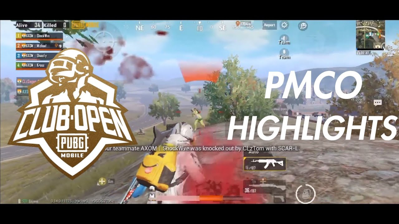 Pubg Mobile Club Open Highlights - YouTube
