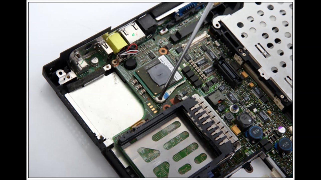 IBM Thinkpad T20 노트북 분해(Laptop disassembly) - YouTube