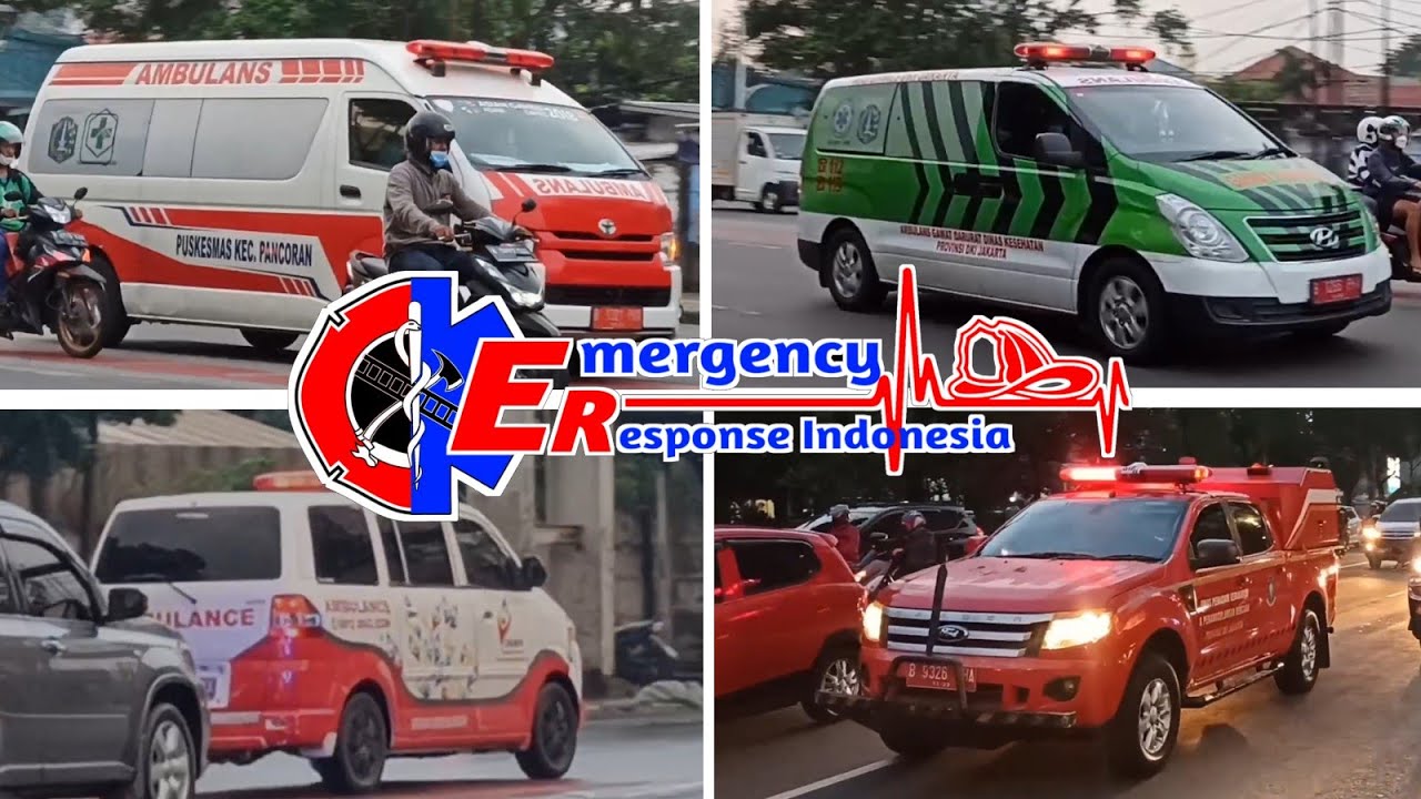 #EmergencyResponse Ambulans PKC Pancoran, AGD DinKes Jakarta, Ambulans ...