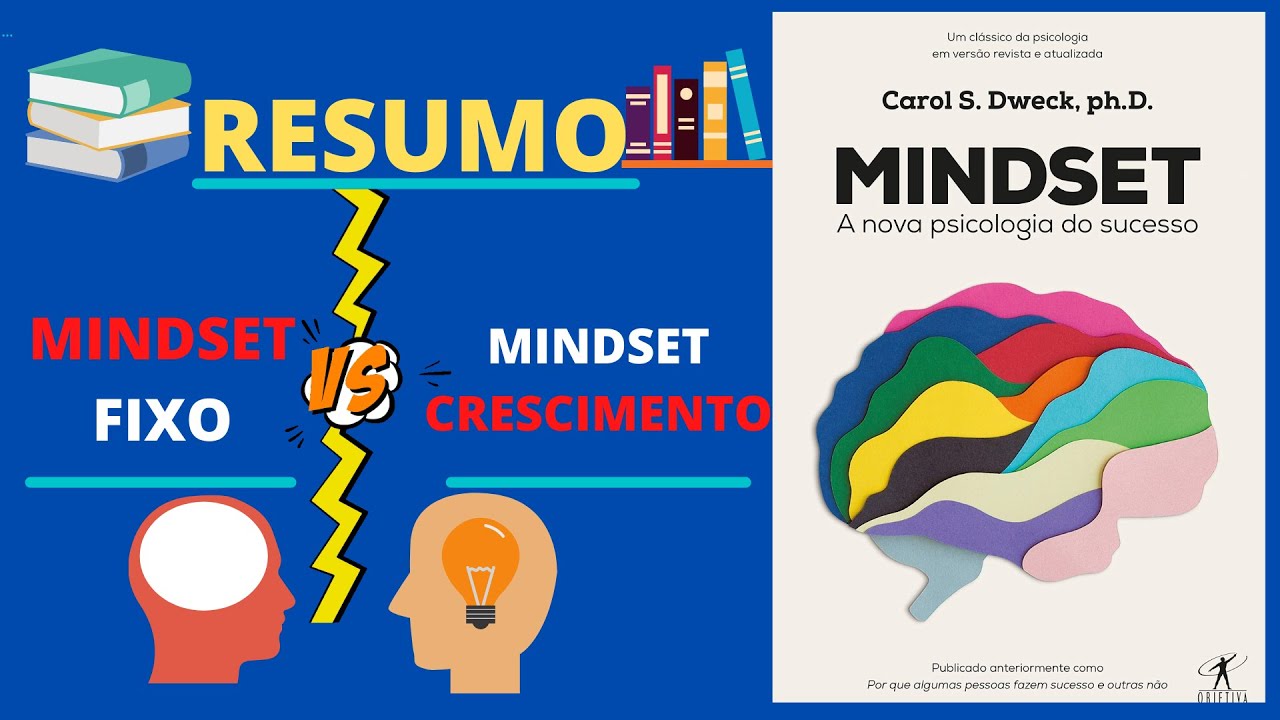 LIVRO | MINDSET A Nova Psicologia do SUCESSO | CAROL DWECK | RESUMO ...