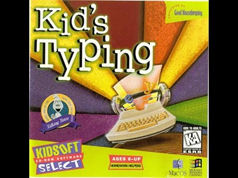 Kid's Typing (1994) Blue Beard Story Typing Lesson Part 1 - YouTube