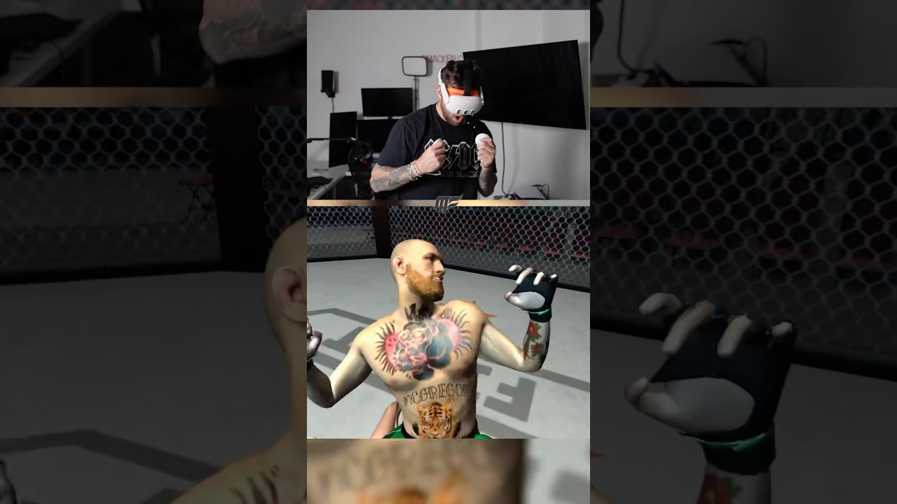 UFC Debut 🥊 #ufc #conormcgregor #vr - YouTube