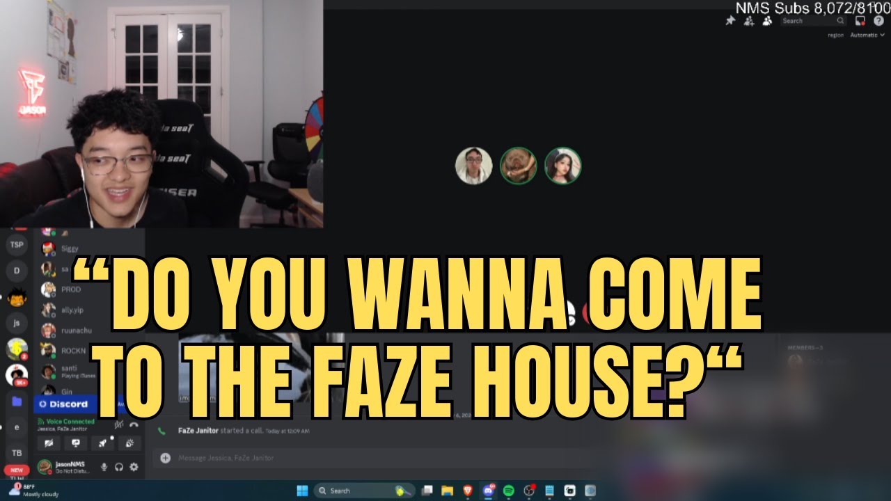 JasonTheWeen Invites Asianbunnyx to the LA FaZe House - YouTube