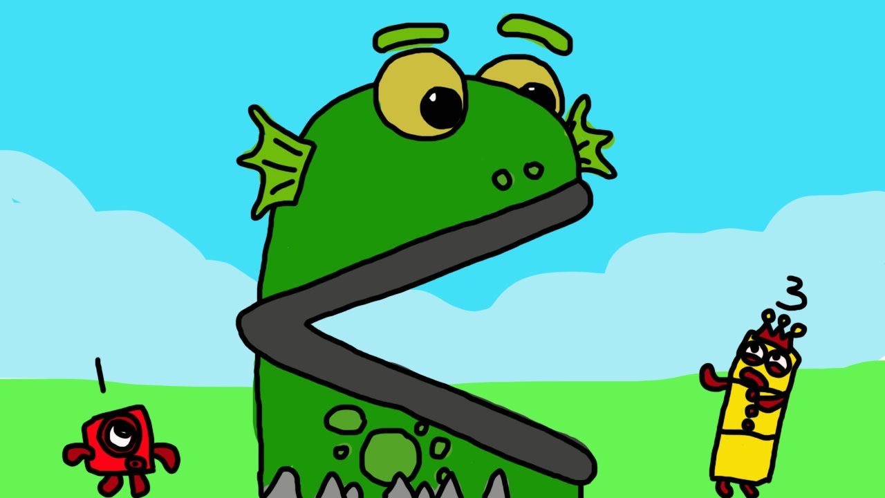 Numberblocks 3 in trouble - Numberblocks fanmade coloring story - YouTube