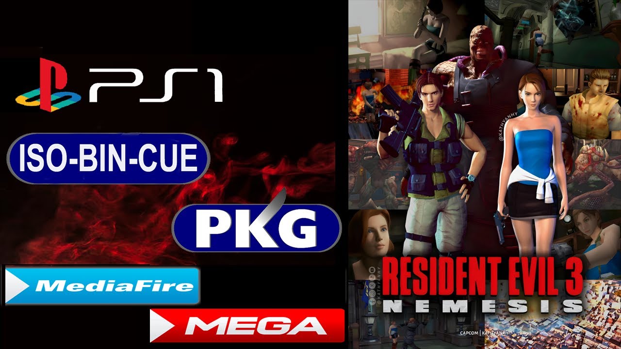 🎮 ️☣️ RESIDENT EVIL 3 PS1 ( PKG+ISO-BIN-CUE ) (SUB ESPAÑOL) (CFW) (PS3) 🎮 ️☣️ - YouTube
