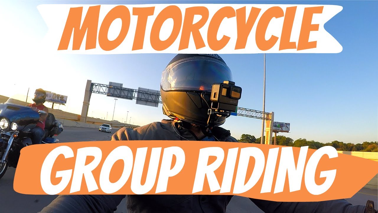 Motorcycle Group Riding Safety Tips - YouTube