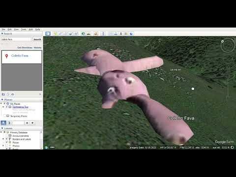 Google Earth Pro (The big pink Bunny)
