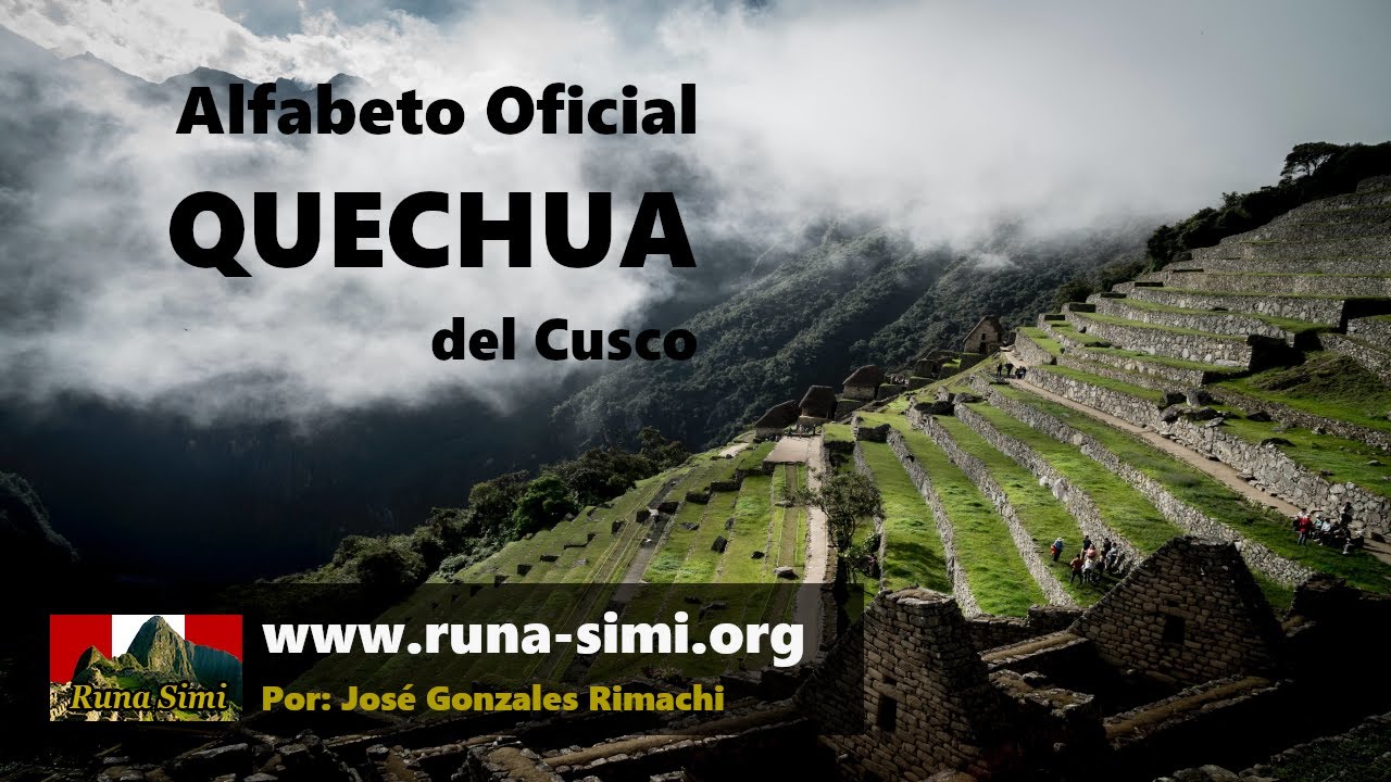 Quechua Alphabet.