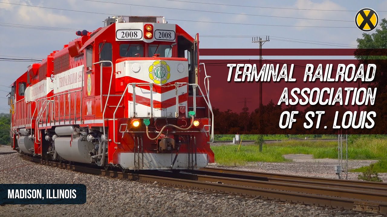 EMDs on the Terminal Railroad Association of St. Louis - YouTube