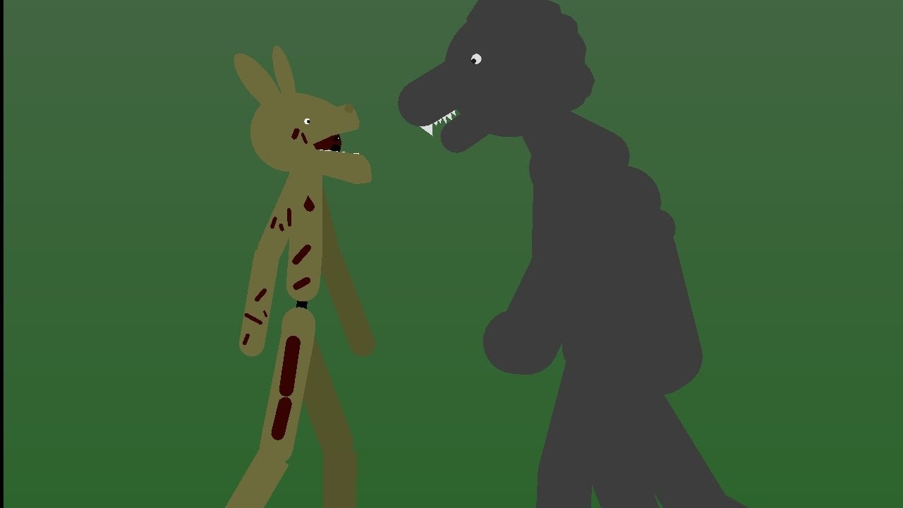 springtrap(FNAF) vs The Man in The suite(GODZILLA ANALOG HORROR) - YouTube