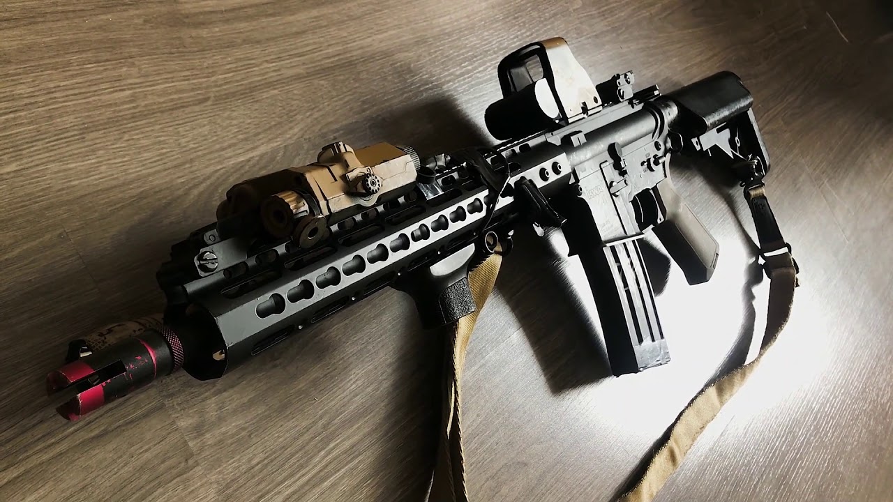 KWA-km4 Keymod Showdown - YouTube