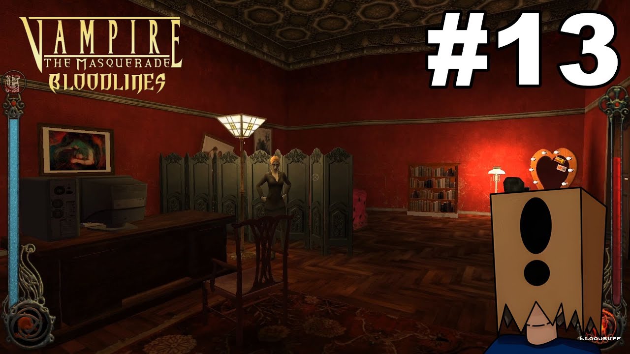 Let's Play Vampire The Masquerade Bloodlines #13: The Asylum [Strobe ...