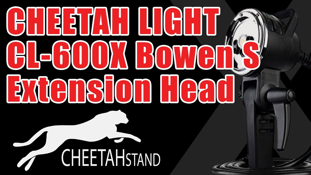 Cheetahstand Cheetah Light CL 600XET / Godox AD H600 BM - YouTube