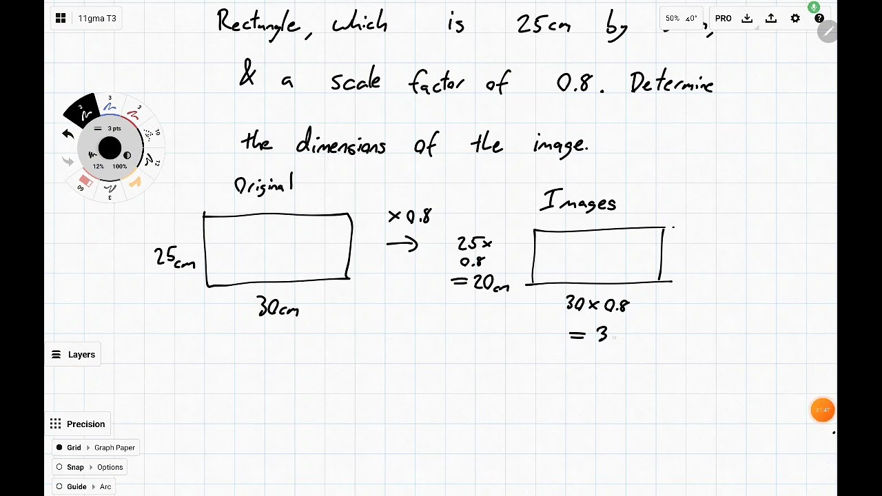 Scale Factor of Side Lengths - YouTube