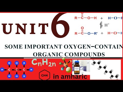 grade 11 chemistry unit 6 part 1 in amharic - YouTube