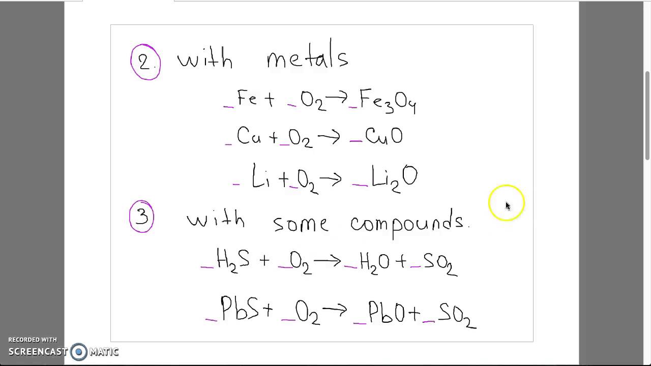 3 1 2 Chemical Properties Of Oxygen YouTube 3-1-2-chemical-properties-of-oxygen-youtube