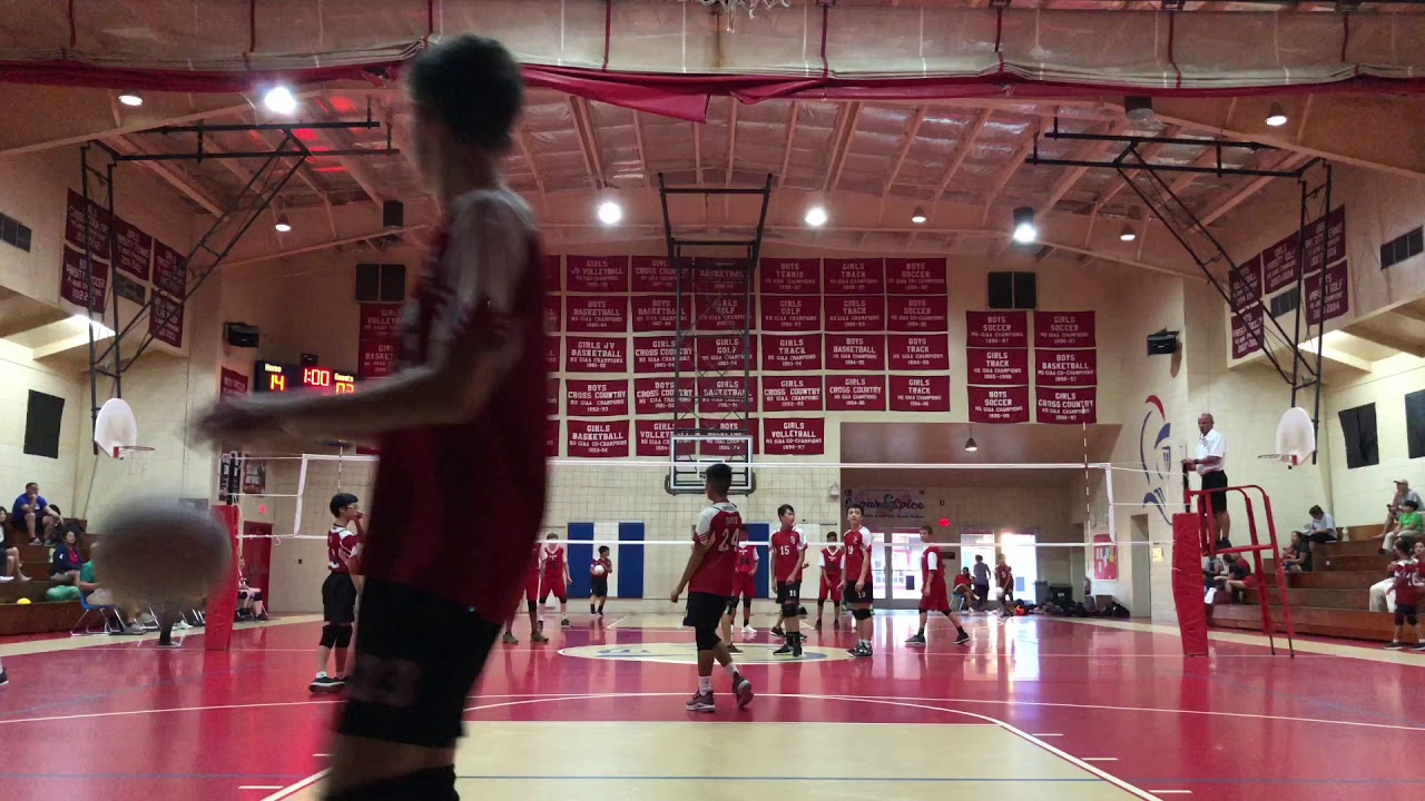 IIAAG MS Boys Volleyball: St. John's vs. McCool - March 6, 2019 - YouTube