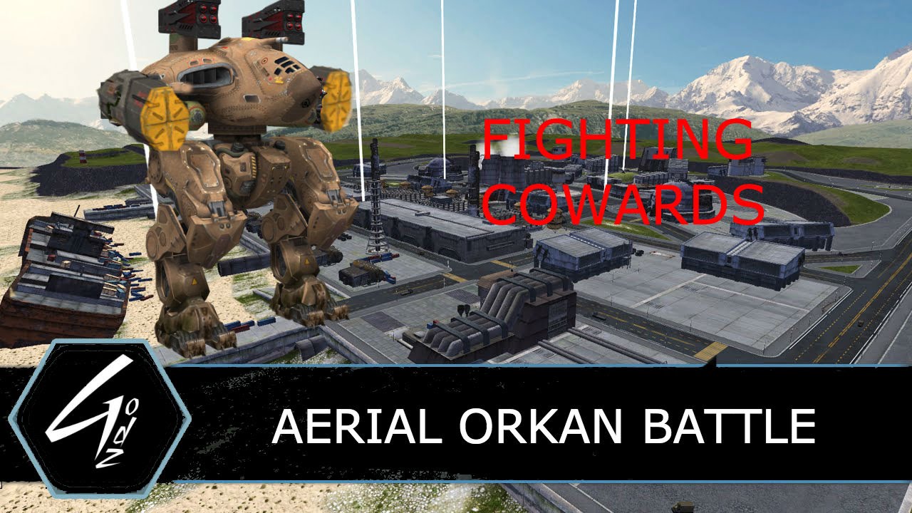 War Robots - AERIAL ORKAN BATTLE - Solo Gameplay - YouTube