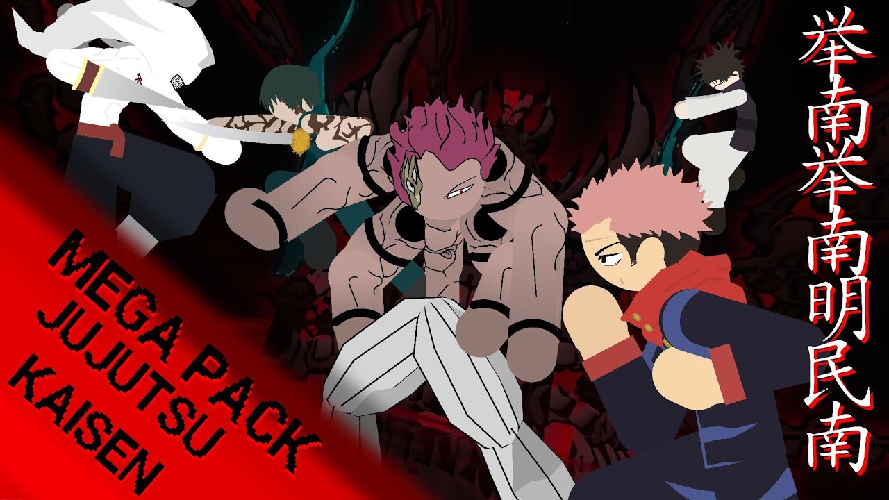 Mega Pack Jujutsu Kaisen - Stick Nodes Animation - YouTube