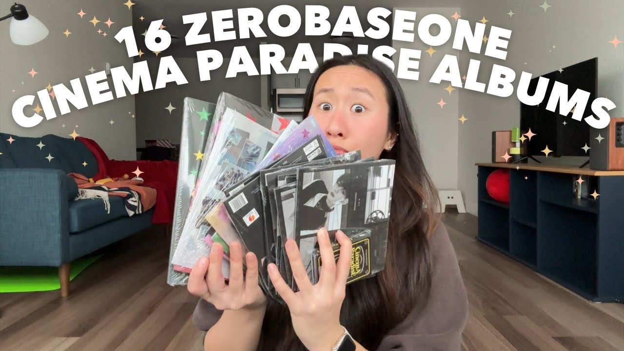 i completed my zb1 cinema paradise album collection! (+ giveaway) | k-pop album unboxing #65 ...