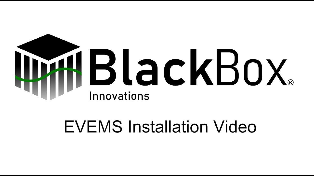 Black Box Innovations EVEMS Installation Video - YouTube
