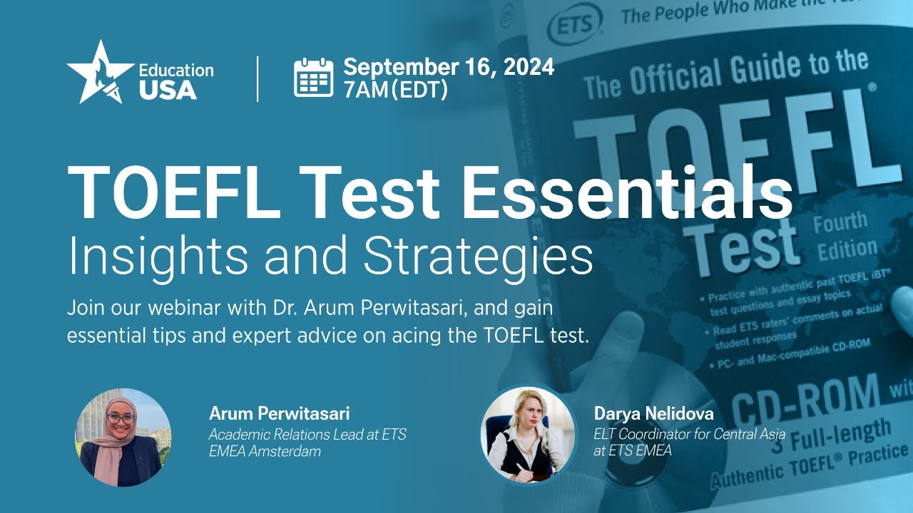 TOEFL Test Essentials: Insights and Strategies - YouTube