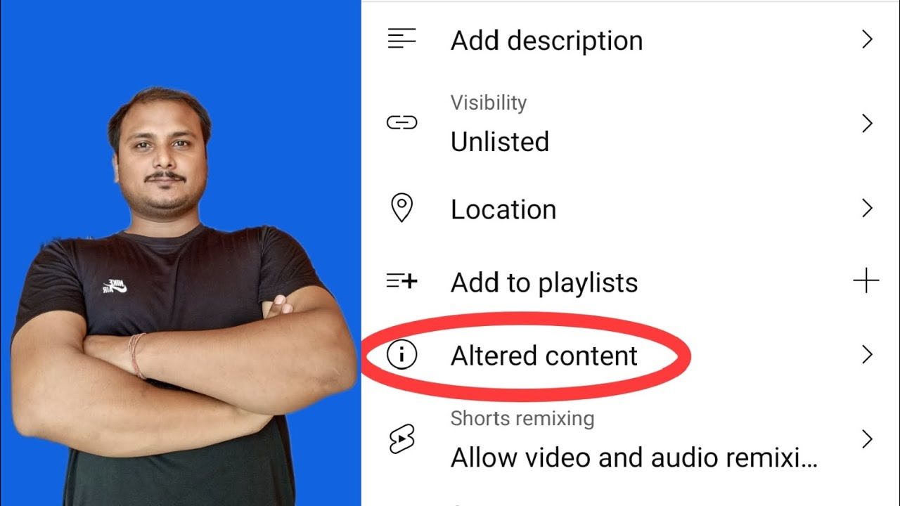 Altered Content YouTube Kya Hai | Altered Content Me Kya Select Kare (Yes or No?) | Yt Studio ...