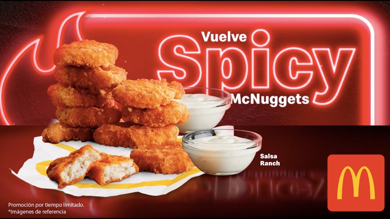 McDonald's - Spicy Nuggets - YouTube
