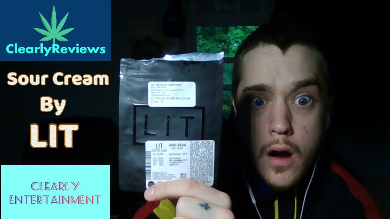 Sour Cream By LIT Farms STRAIN REVIEW#224 - YouTube