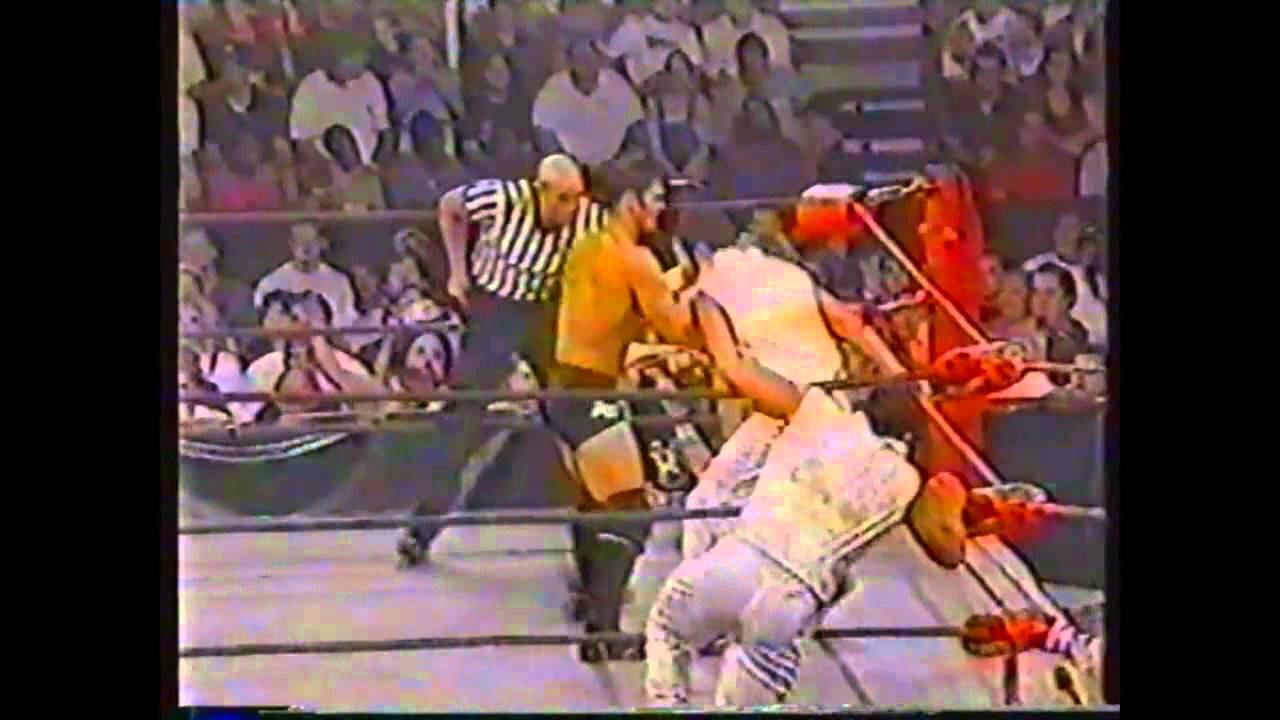 The Flying Elvises Vs Low Ki, Jerry Lynn & AJ Styles - 1st EVER TNA ...