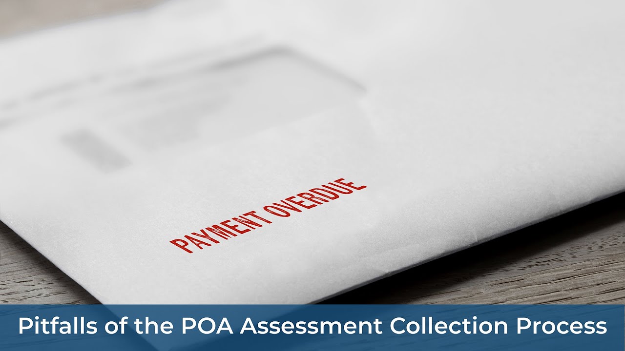 Pitfalls of the POA Assessment Collection Process - YouTube