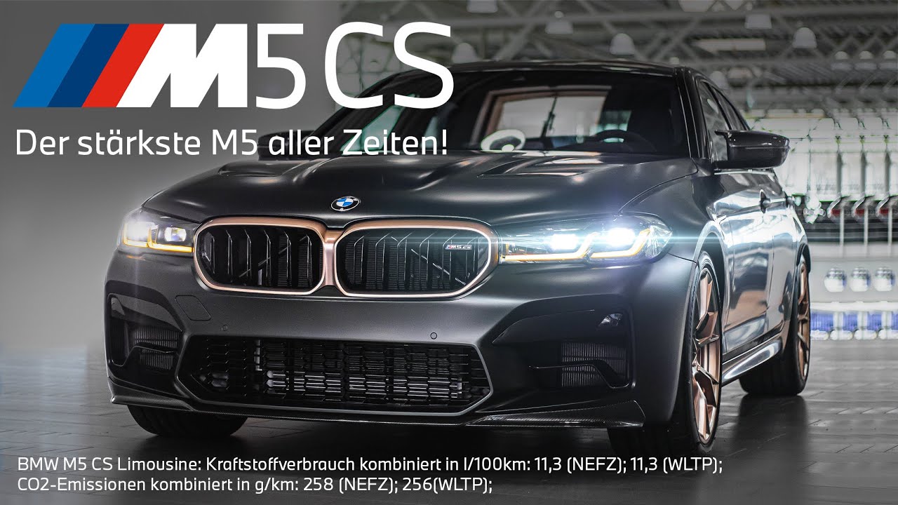 BMW M5 CS - Competition Sport - YouTube