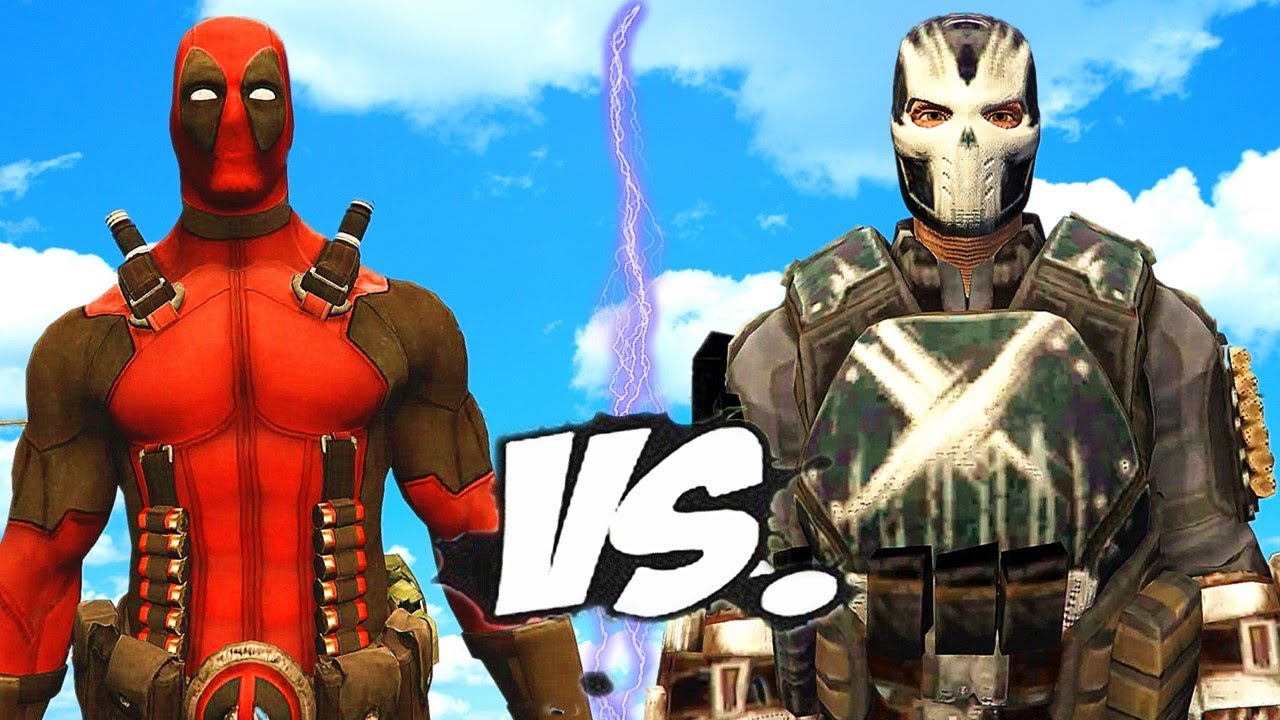 DEADPOOL VS CROSSBONES - EPIC BATTLE - YouTube