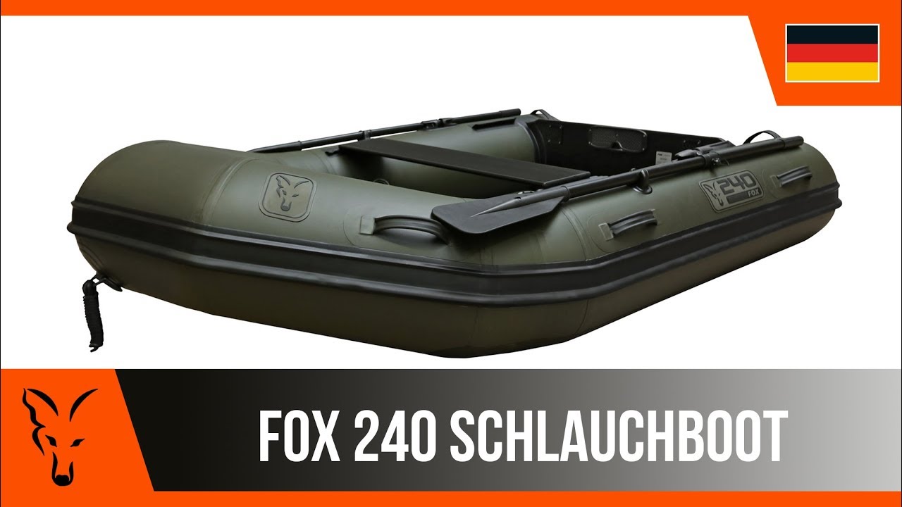 ***Karpfenangeln TV*** Fox 240 Schlauchboot Vorstellung - YouTube