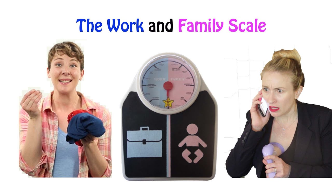 The Work and Family Scale (*NEW* Product for Working Moms!) - YouTube