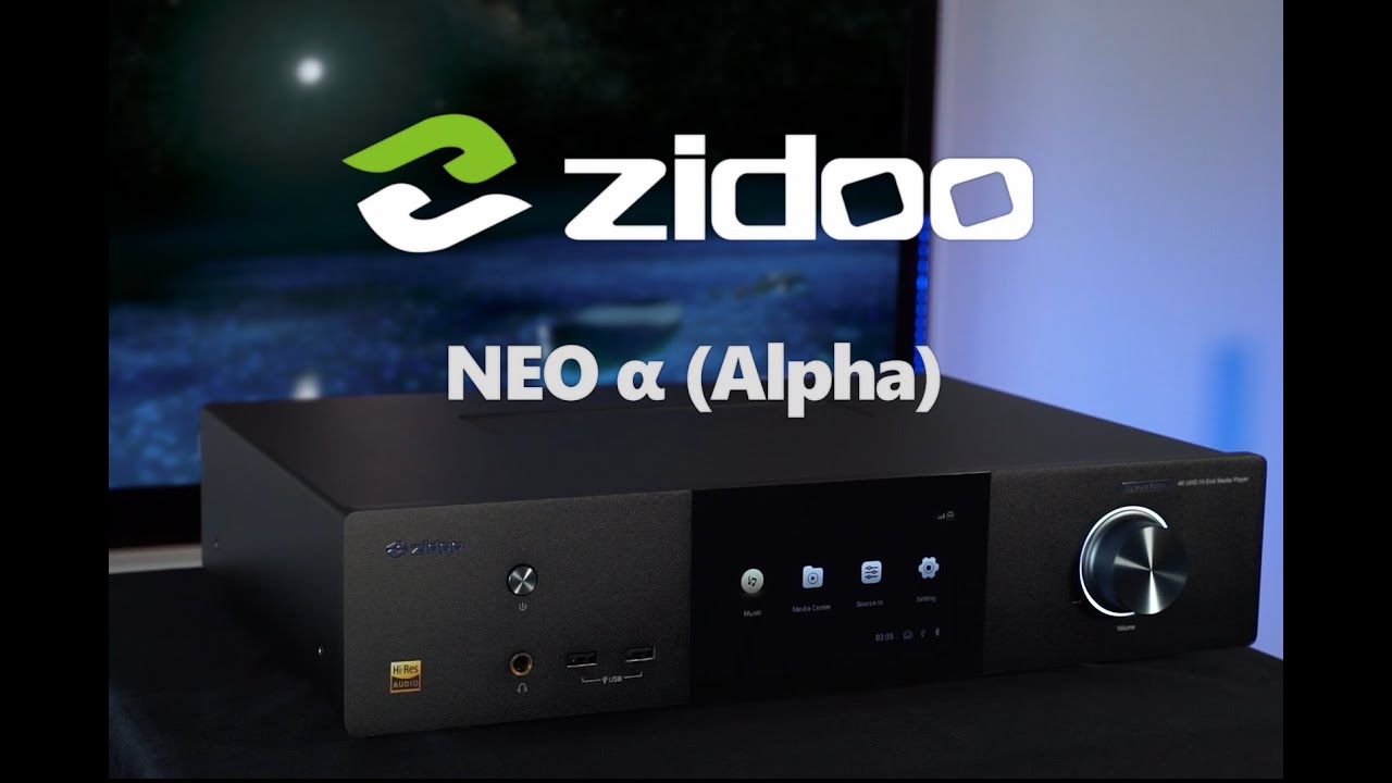 NEO α (Alpha) - nowy flagowiec Zidoo - YouTube