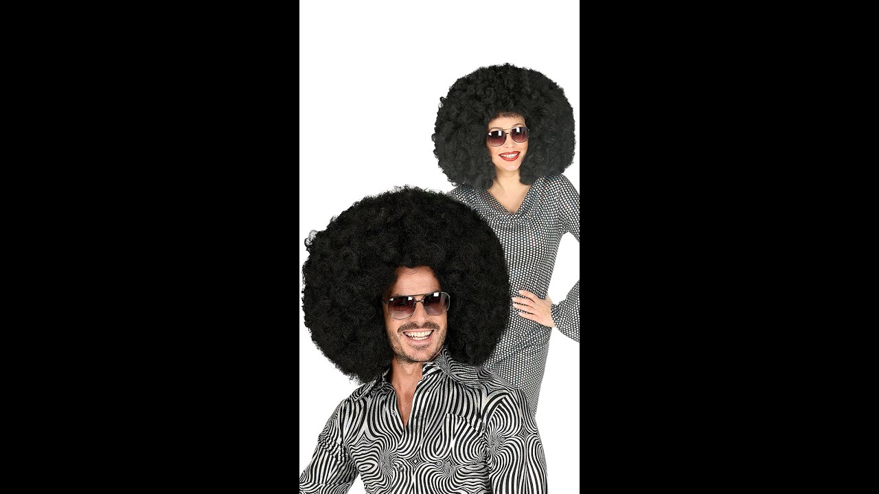 02013 - "BLACK OVERSIZED AFRO WIG" - YouTube