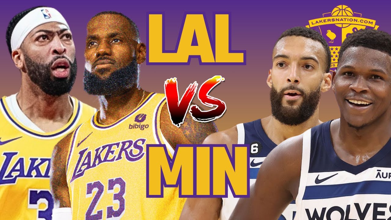 LIVE Lakers vs Wolves! - YouTube