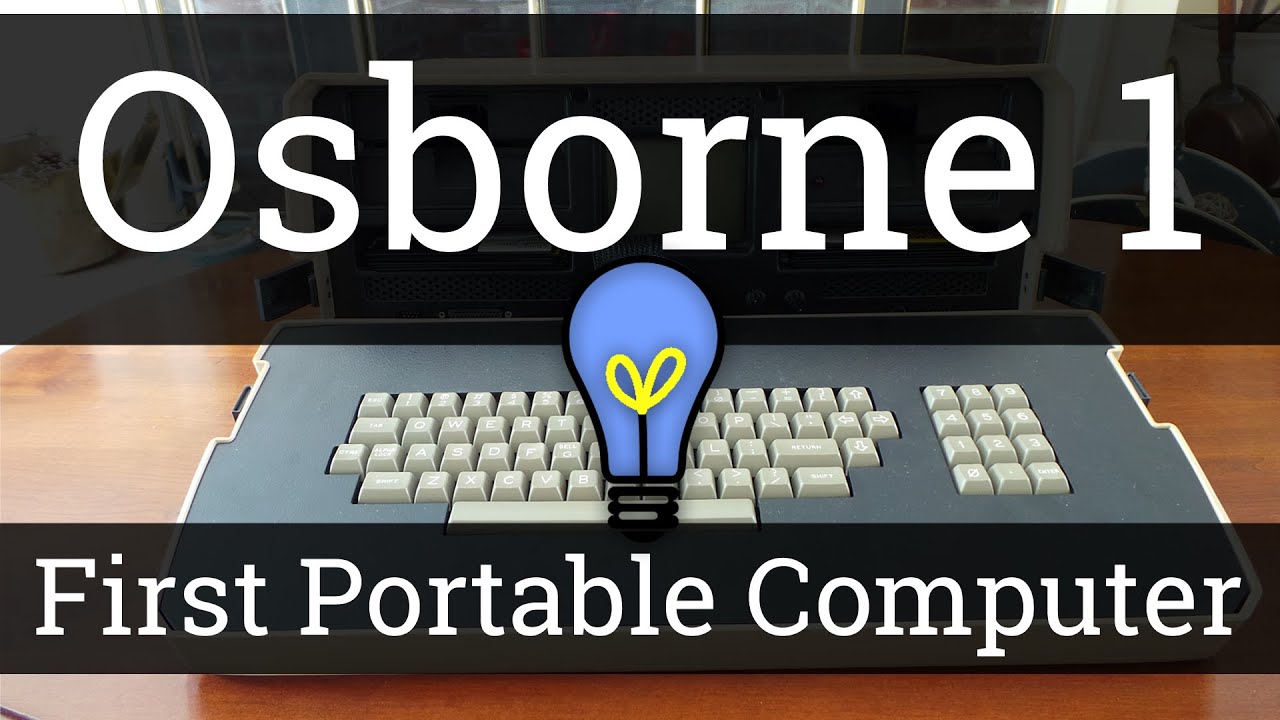 Osborne 1: The First Portable Computer - Discussion and Tear-Down - YouTube